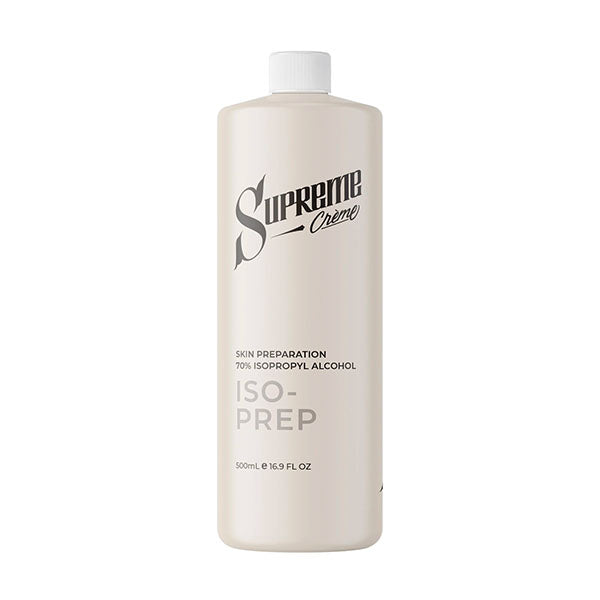 Supreme Creme Iso Prep 500ml – Brett Stewart Tattoo Supplies