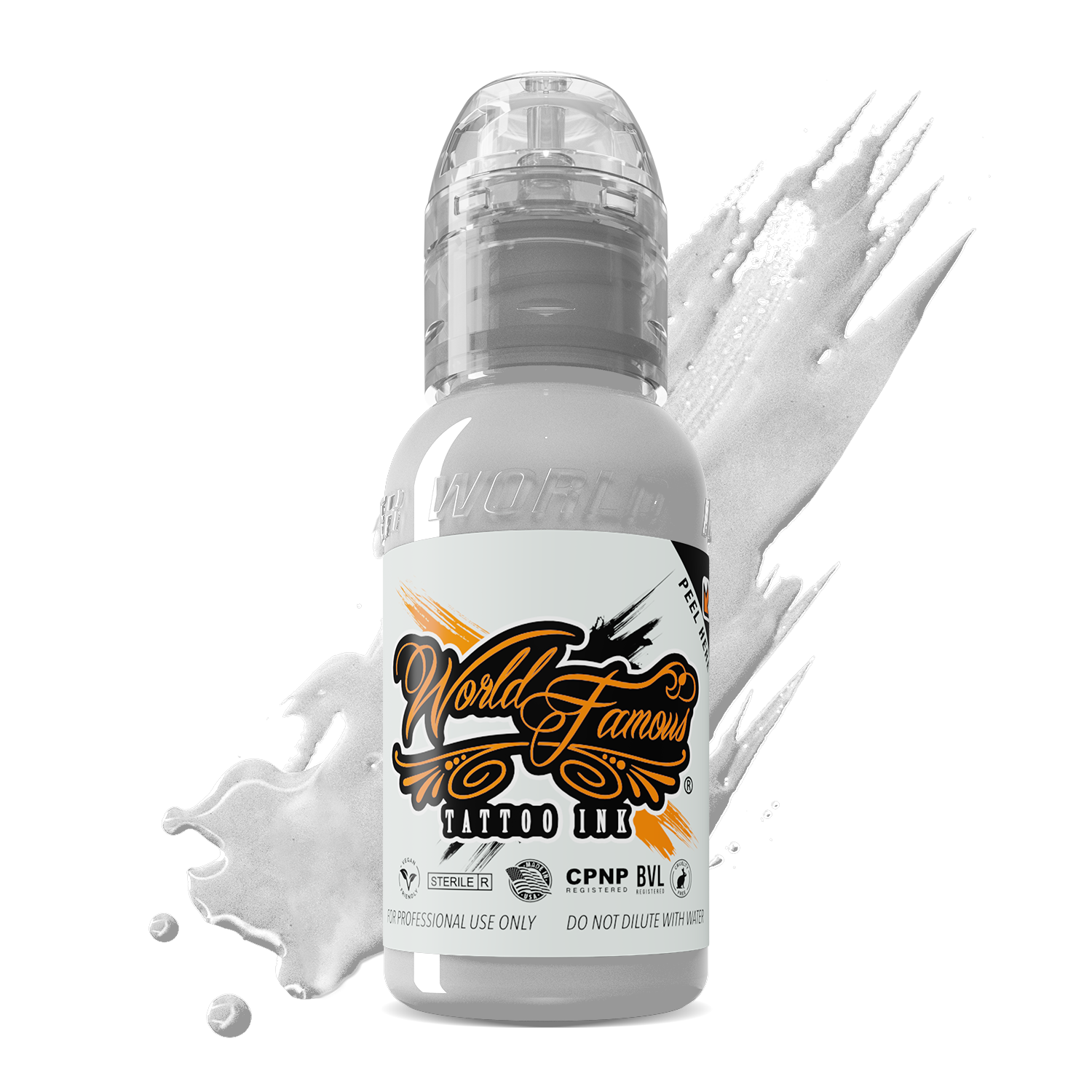 World Famous Fuji Mountain Mixing White Ink