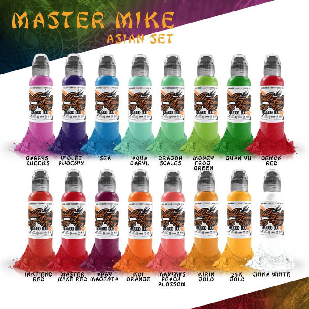 World Famous Master Mike Asian Set 1oz